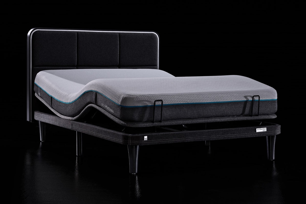 ErgoSportive Smart & Adjustable Bed - Garmin Connectable - Ergomotion